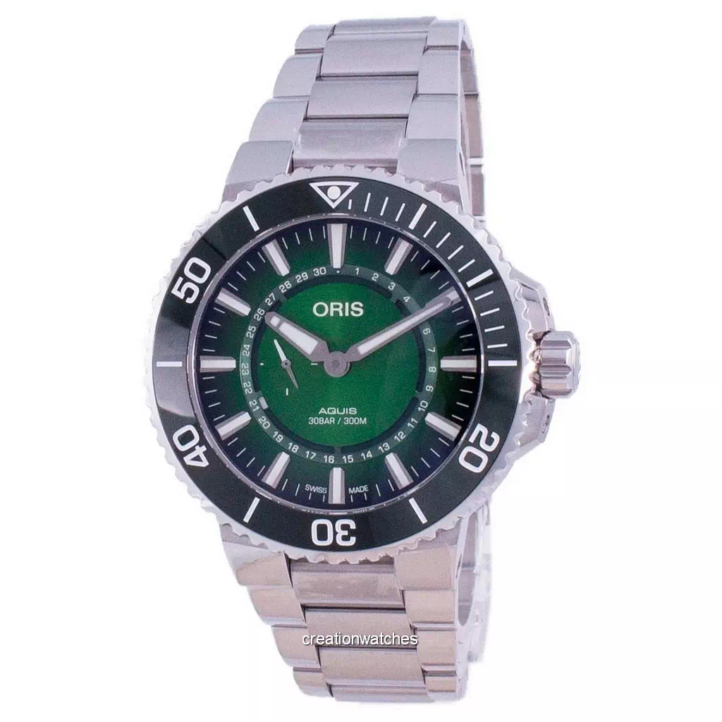 Oris Aquis Hangang Limited Edition Automatic Diver's 01-743-7734-4187 ...
