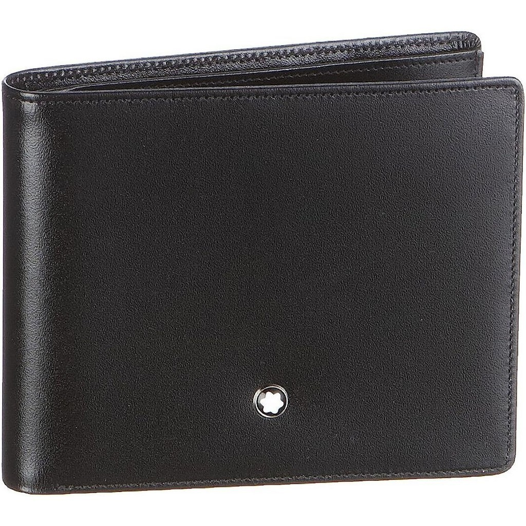 Montblanc Meisterstuck Black Leather 16354 Unisex Wallet
