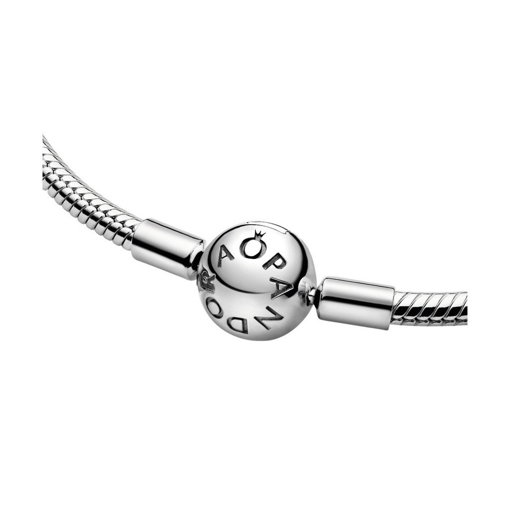 Pandora Moments Sterling Silver Snake Chain Necklace 590742HV-50 For Women