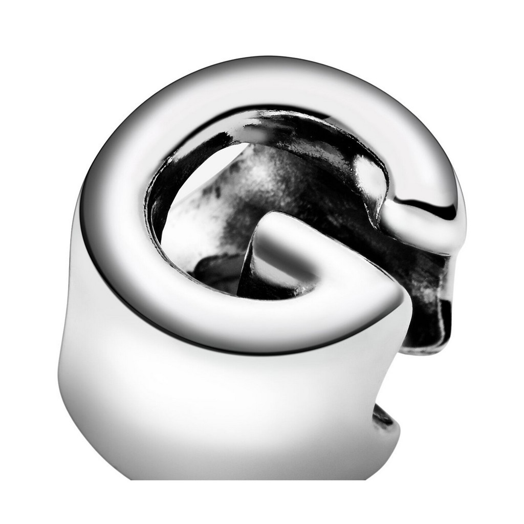 Pandora Letter G Alphabet Sterling Silver Charm 797461 For Women