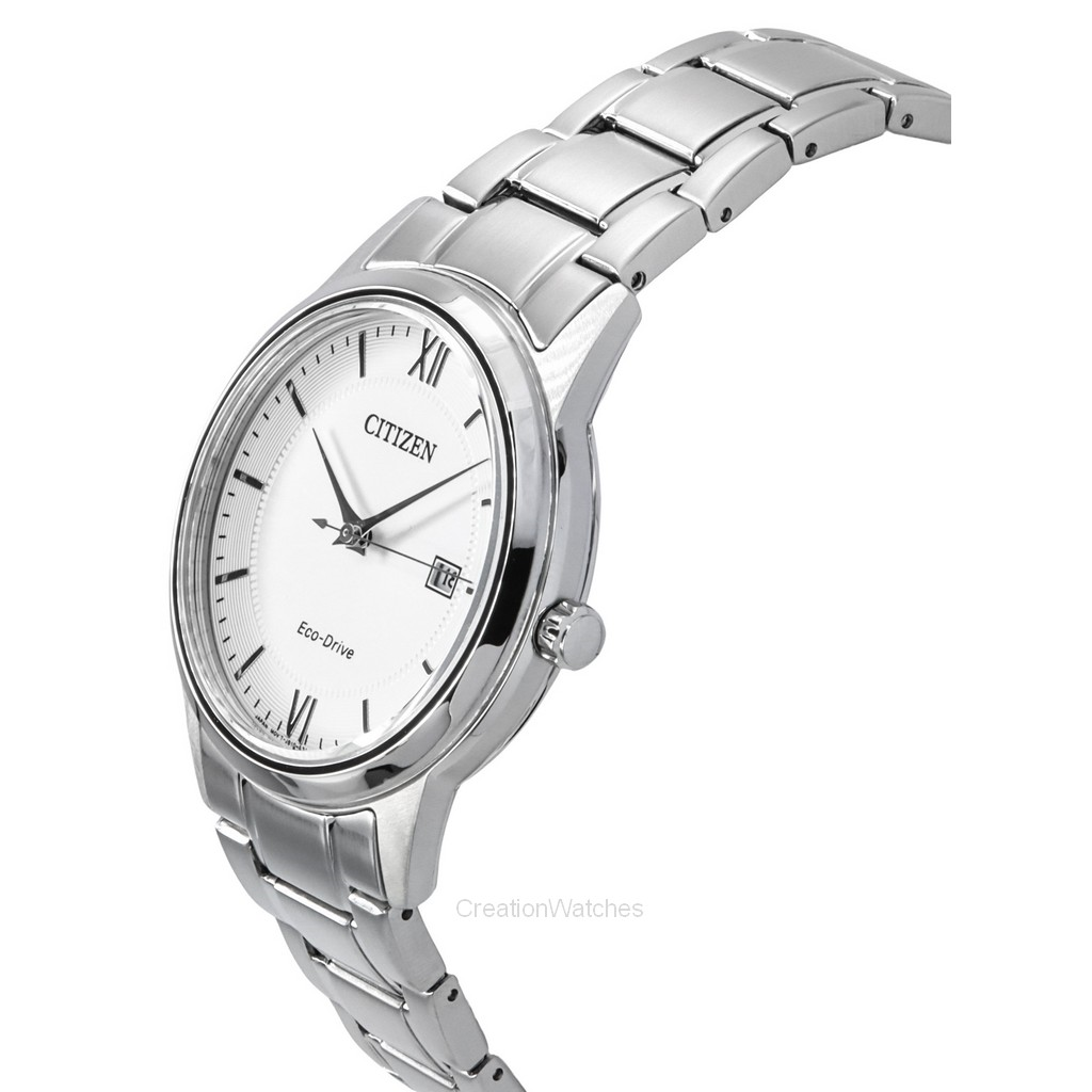 Citizen Eco-Drive Stainless Steel Silver Dial AW1780-84A Men's Watch