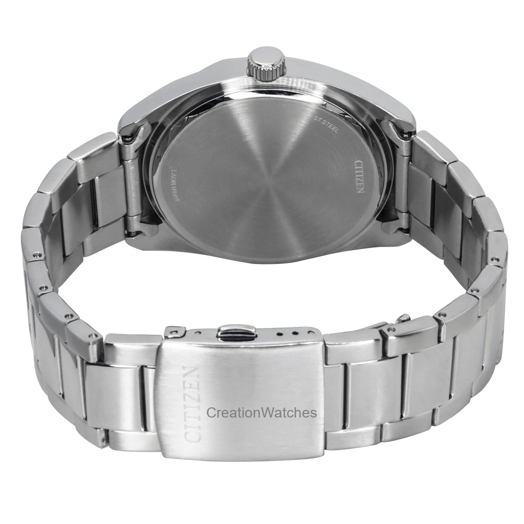 Citizen Stainless Steel Ivory Dial Quartz BI5110-54B Men's Watch
