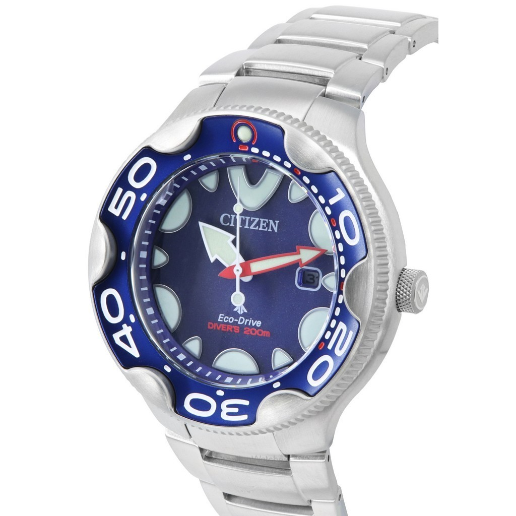 Citizen Promaster Dive Eco-Drive Stainless Steel Blue Dial Diver's ...