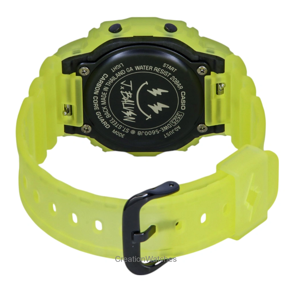 Casio G-Shock Digital J Balvin Resin Strap Quartz DWE-5600JB-1A9 200M ...