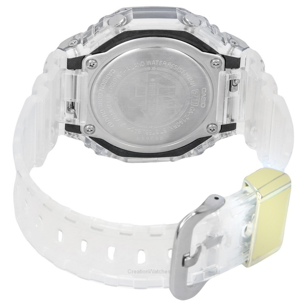 Casio G-Shock 40th Anniversary Clear Remix Limited Edition Analog ...