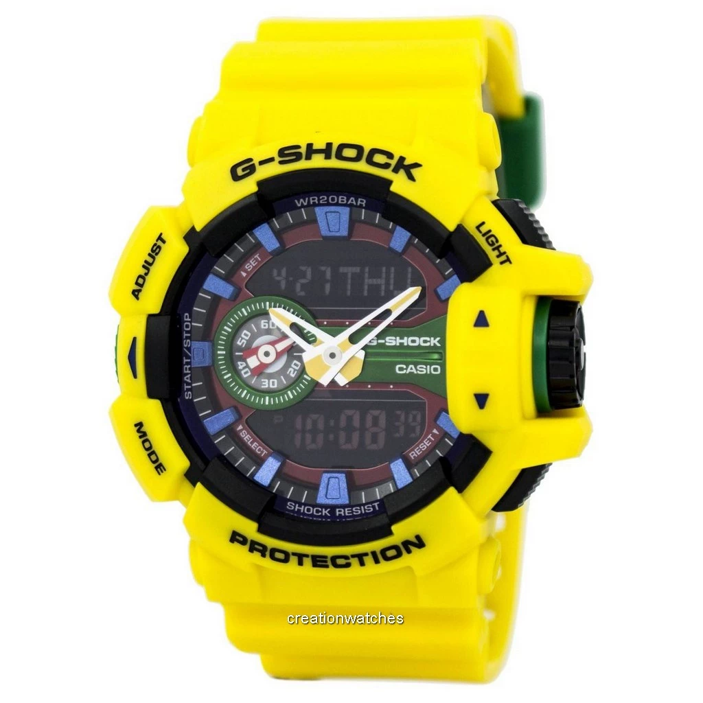 Casio G-Shock Analog-Digital Multi-Color GA-400-9A GA400-9A Men's Watch