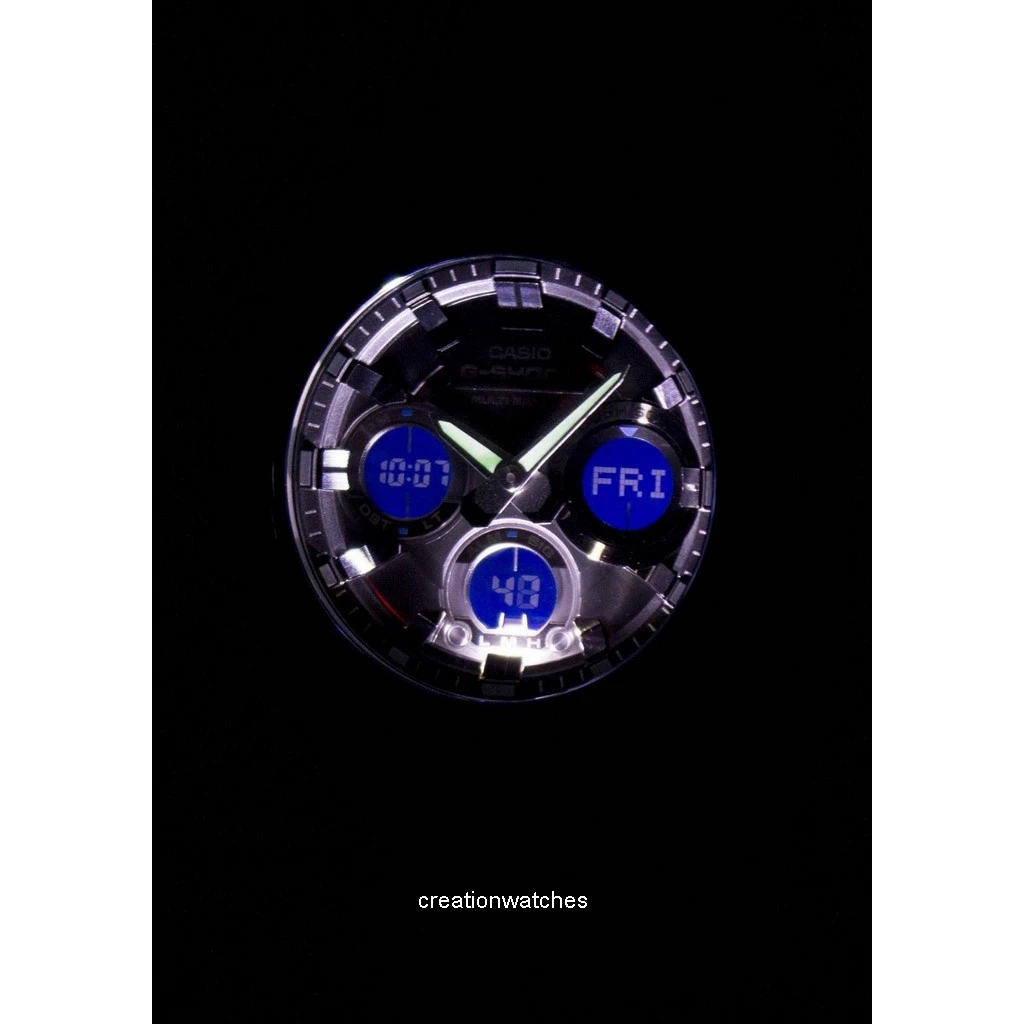 Casio G-Shock G-Steel Multi Band 6 Analog-Digital GST-W110BD-1A2 Men's ...