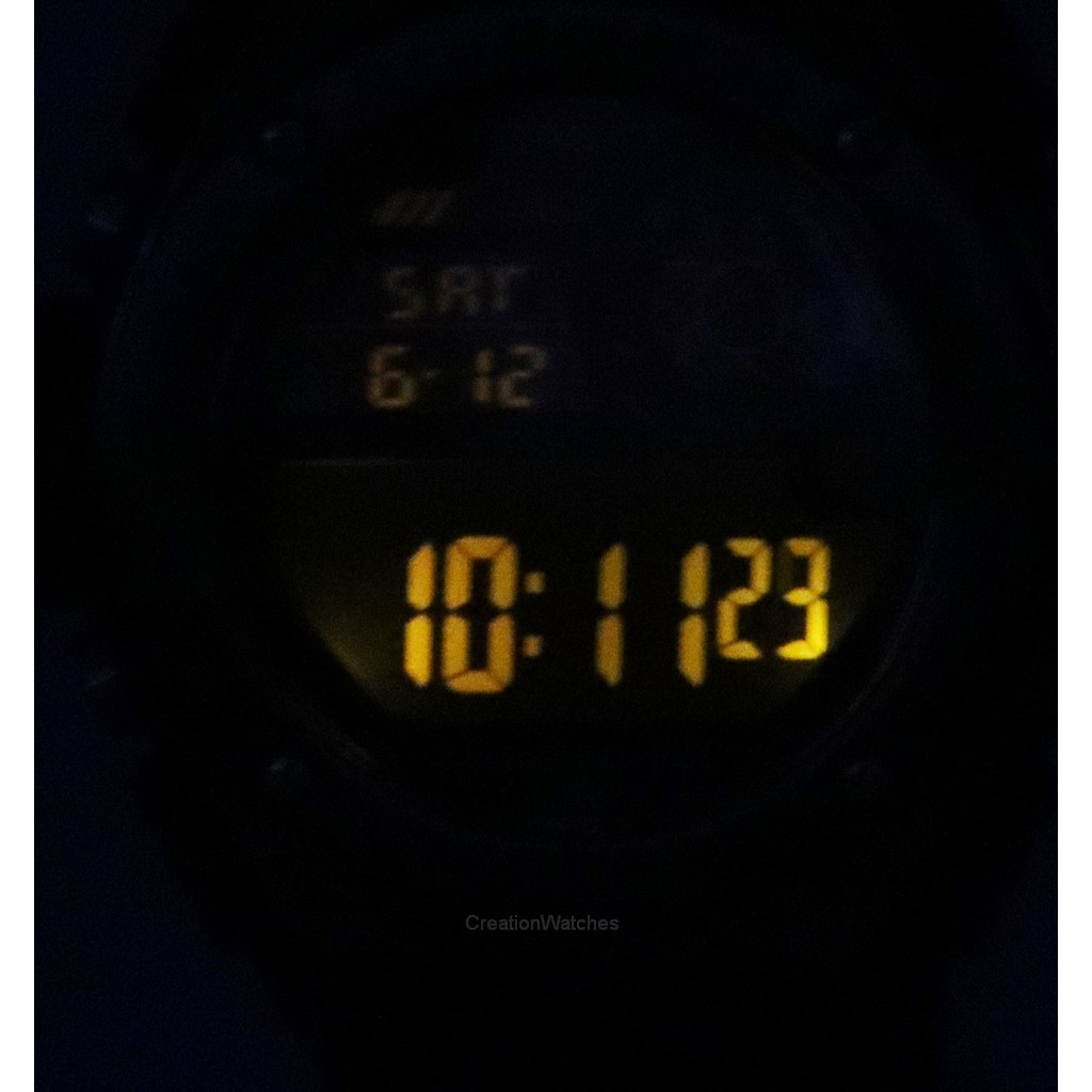 Casio Standard Digital Black Dial Quartz MWD-100HB-1B MWD100HB-1B 100M ...