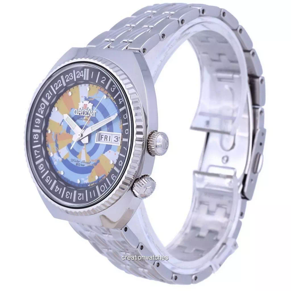 Orient World Map Revival Limited Edition Diver's Automatic RA ...