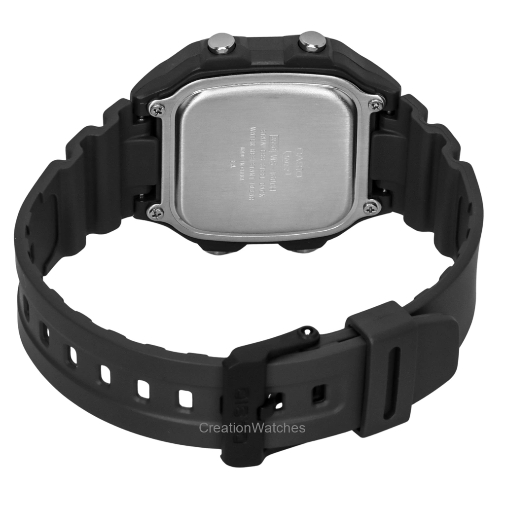 Casio Standard Digital Resin Strap Gray Quartz WS-1600H-8AV 100M Men's ...