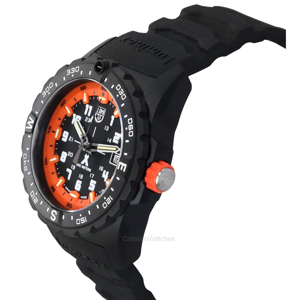 Luminox Bear Grylls Survival Mountain Rubber Strap Black Dial Quartz ...