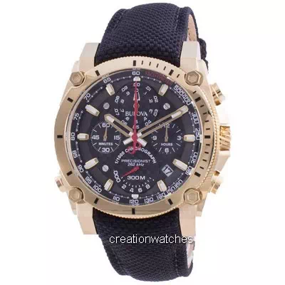 Bulova Precisionist Chronograph Quartz Diver's 97B178 300M Men's Watch