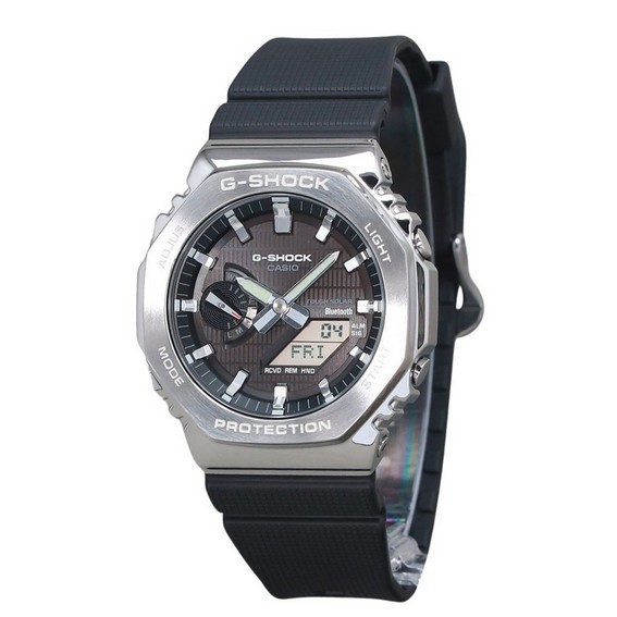 Casio G-Shock G-Steel Analog Digital Smartphone Link Bio Based Resin Strap Black Dial Tough ...