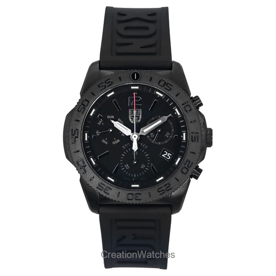 Luminox Pacific Diver Chronograph Rubber Strap Black Dial Quartz XS ...