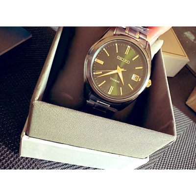Seiko Discover More Titanium SUR377P1 100M Men's Watch